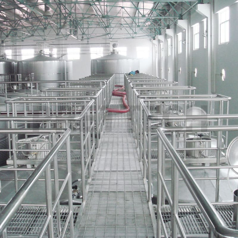 Stainless Steel Grating Platform -Jiangsu Pretank Process Co., Ltd.