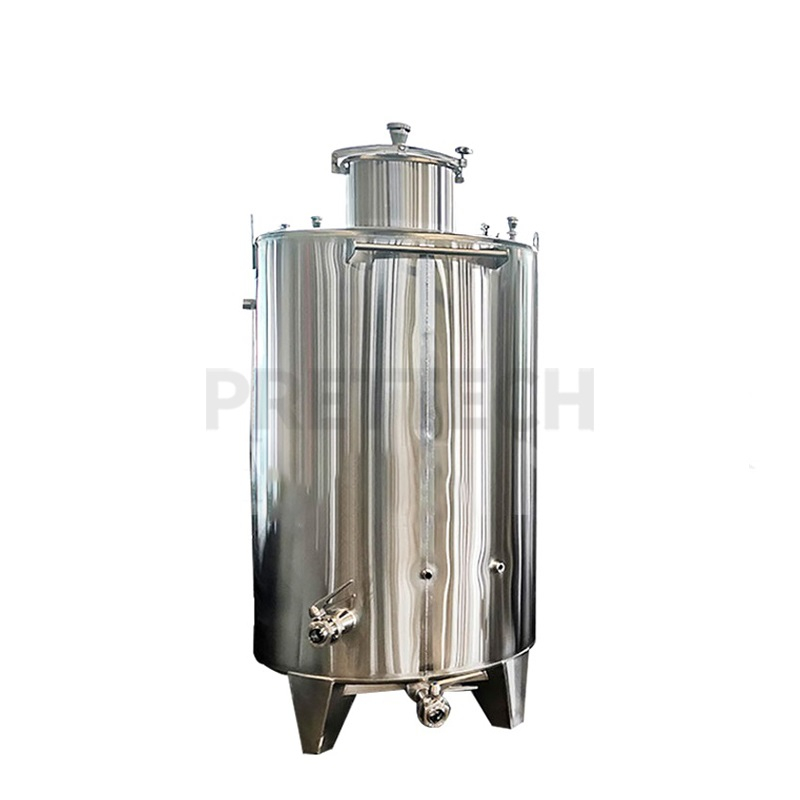 Wine Storage Tank without Cooling Jacket-Jiangsu Pretank Process Co., Ltd.